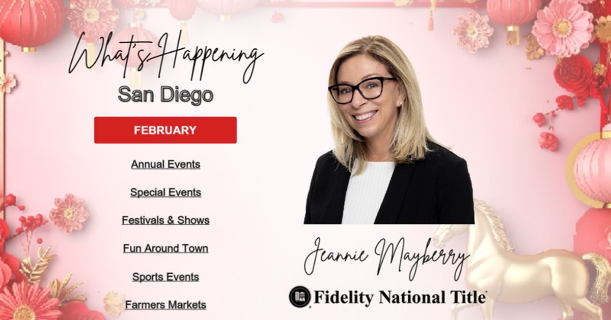 What's Happening in February with Jeannie